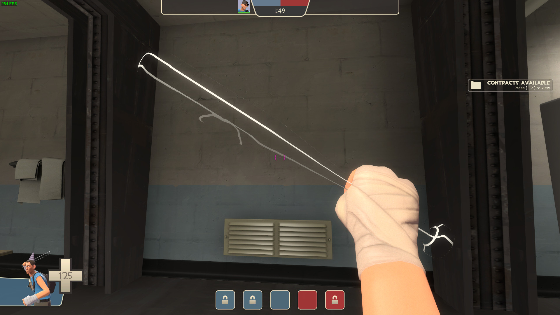 Hand drawn bat Mod for Team Fortress 2 | TF2 Mods