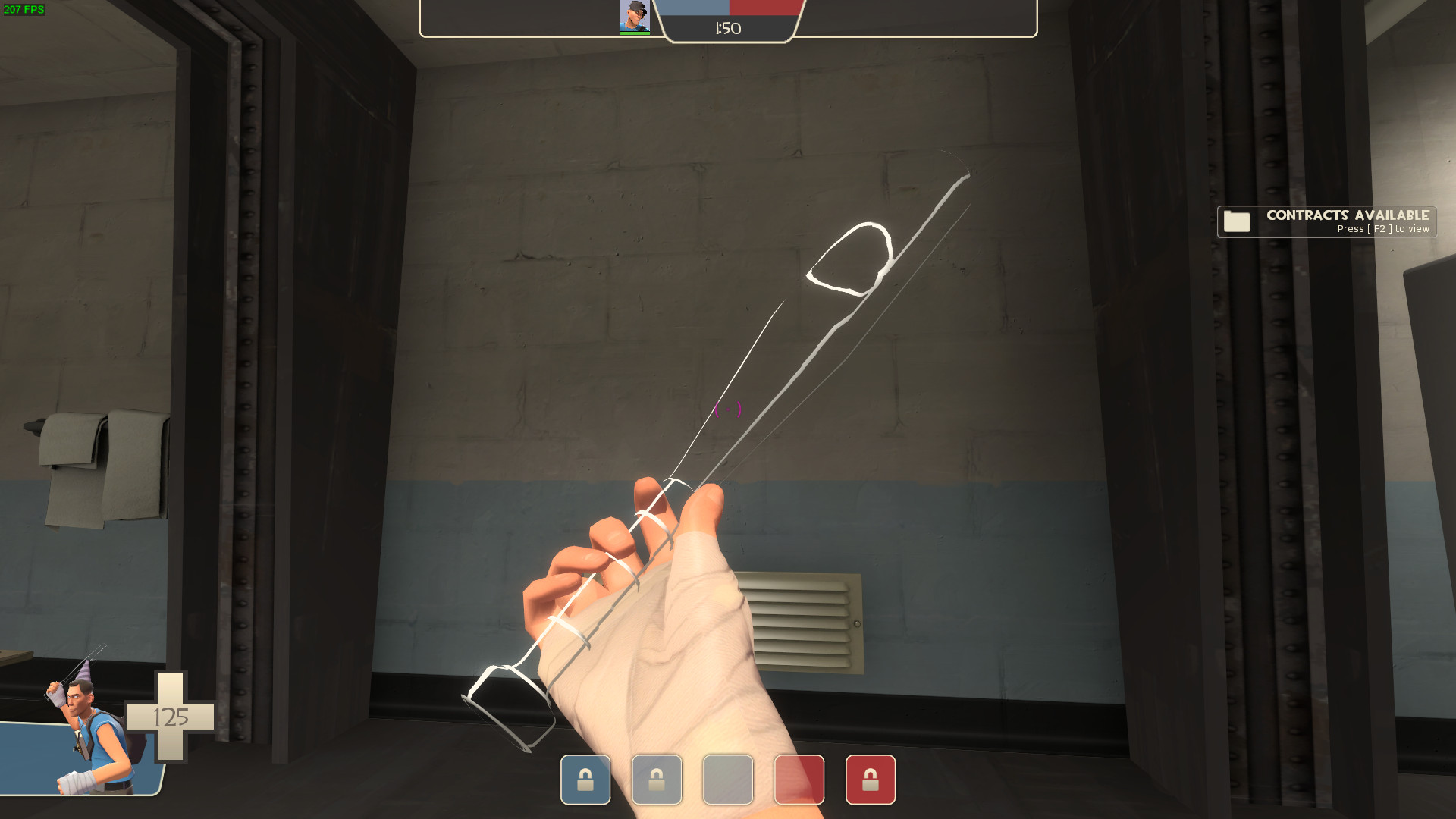 Hand drawn bat Mod for Team Fortress 2 | TF2 Mods