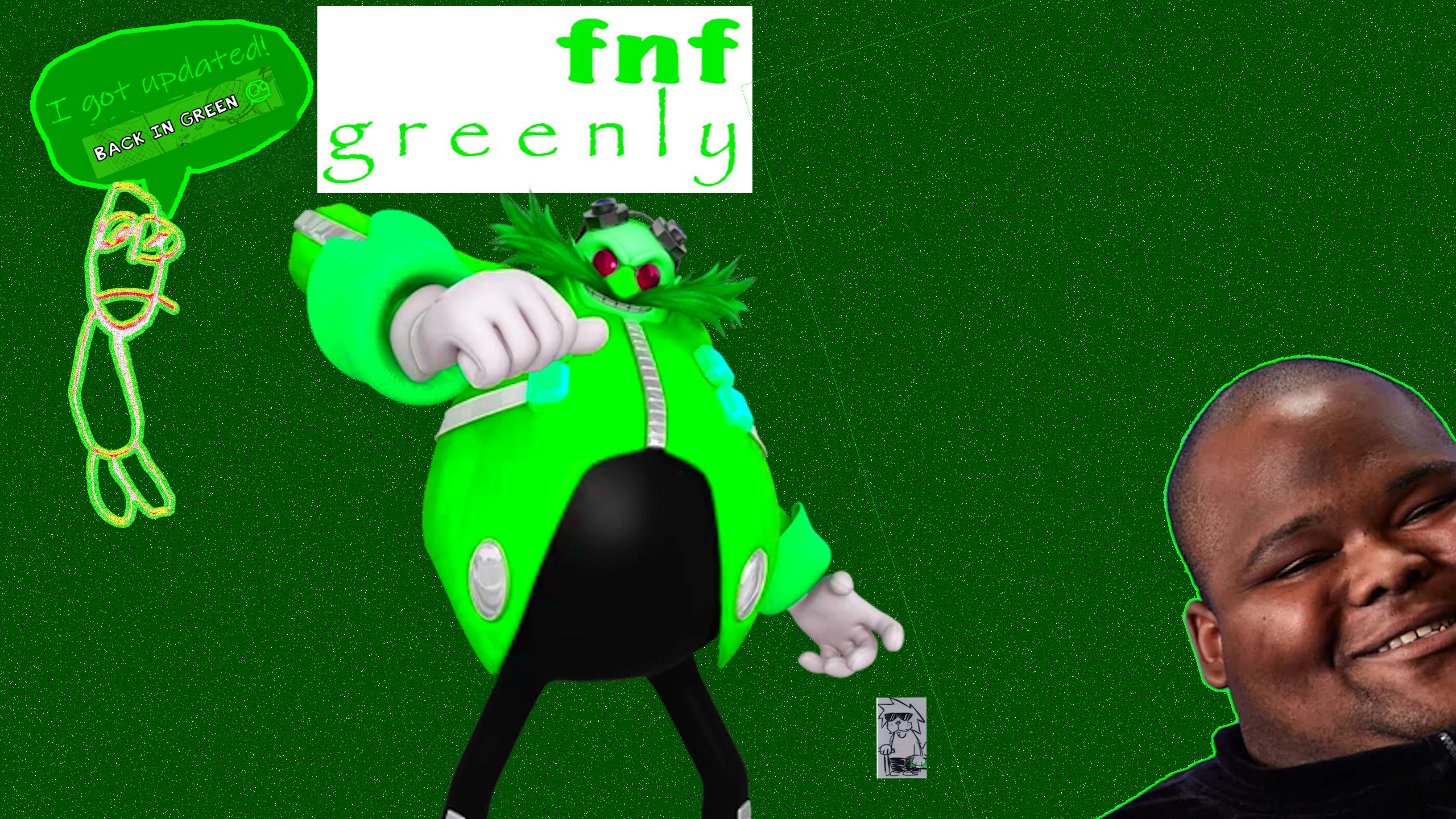 FNF GREENLY: GREEN 8 Mod for Friday Night Funkin' | FNF Mods