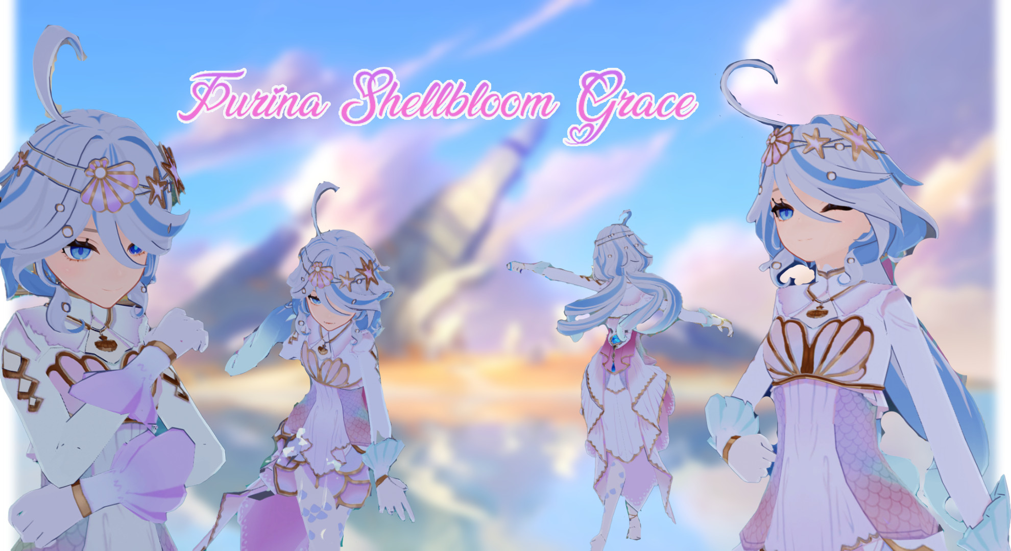 Furina Shellbloom Grace Mod for Genshin Impact | GI Mods