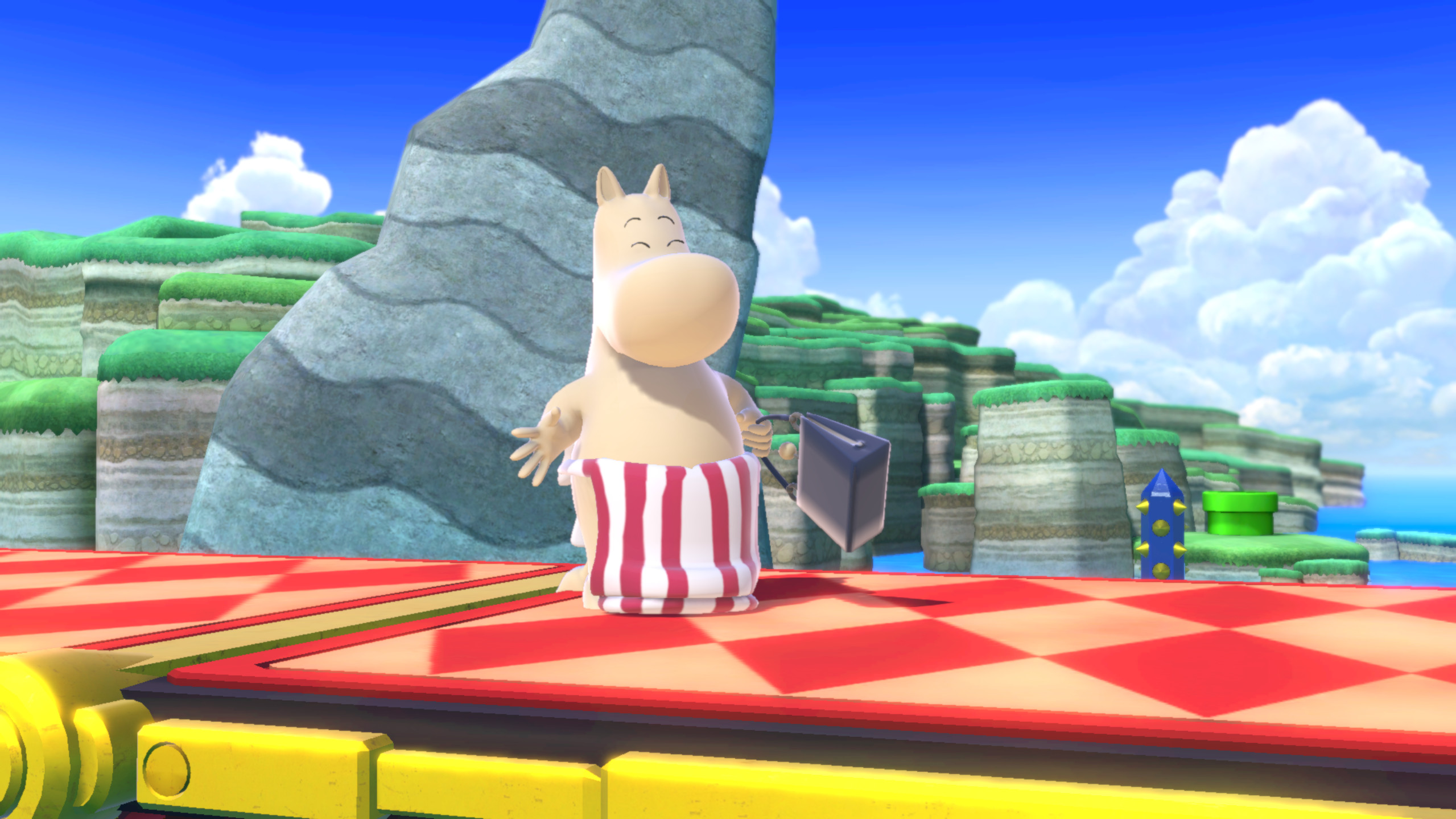 Moomin | Moominmama over Isabelle Mod for Super Smash Bros. Ultimate ...