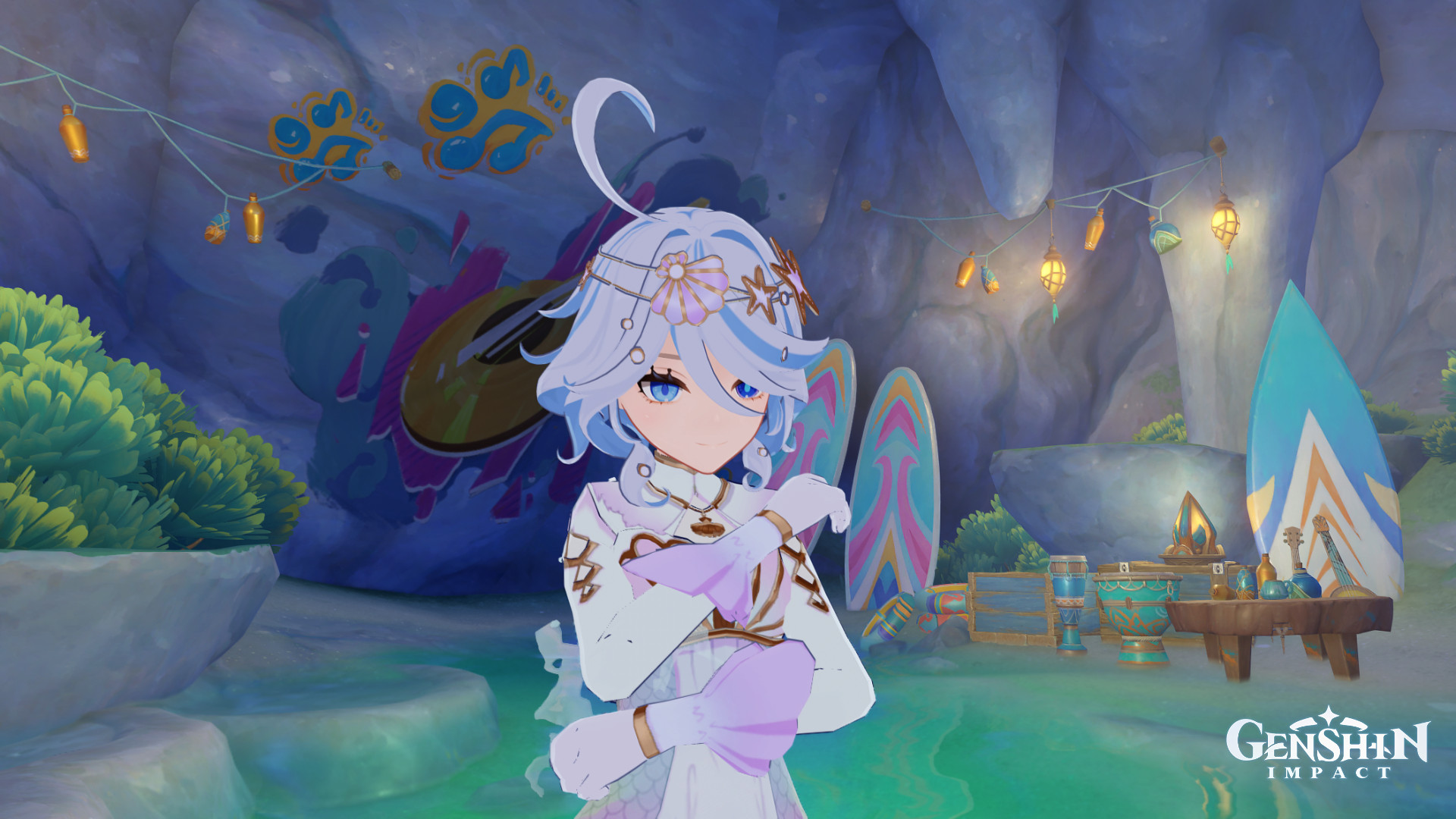 Furina Shellbloom Grace Mod for Genshin Impact | GI Mods