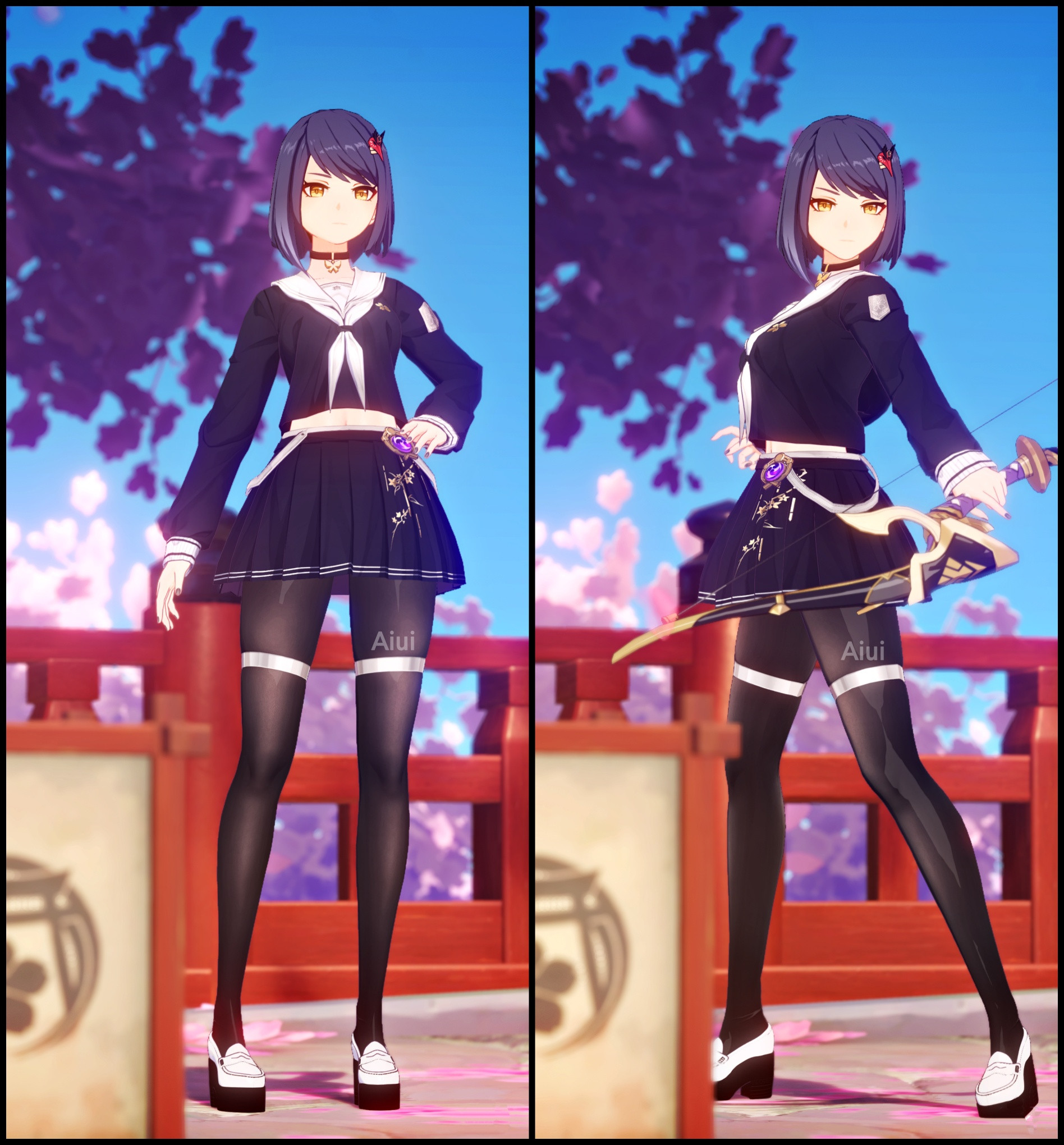 Kujou Inazuma JK Mod Mod for Genshin Impact | GI Mods