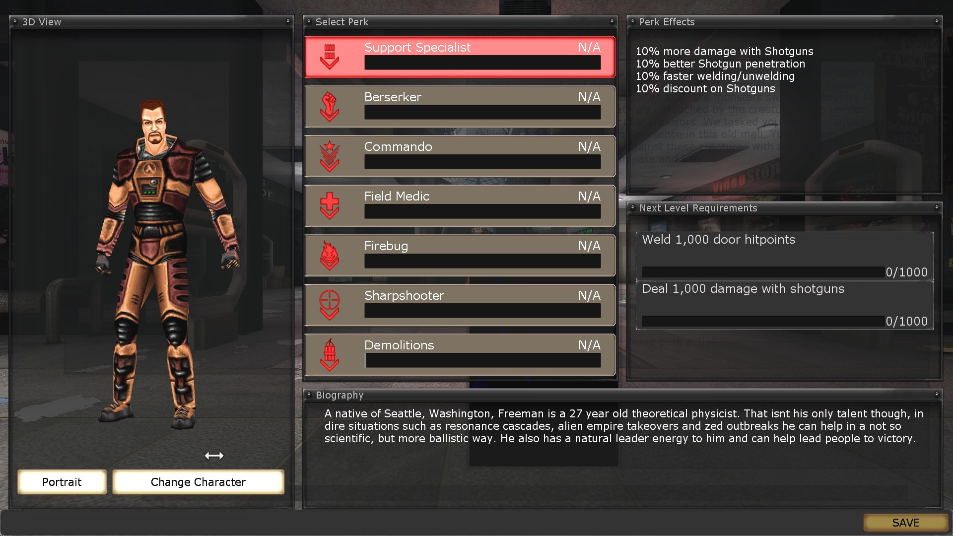 Gordon Freeman Character Mod Mod for Killing Floor | KF Mods