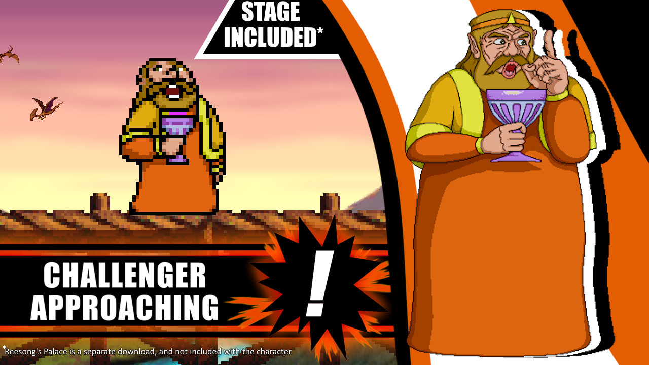 King Harkinian + Reesong Palace (Zelda) [9.5/CMC+] Mod for Super Smash ...