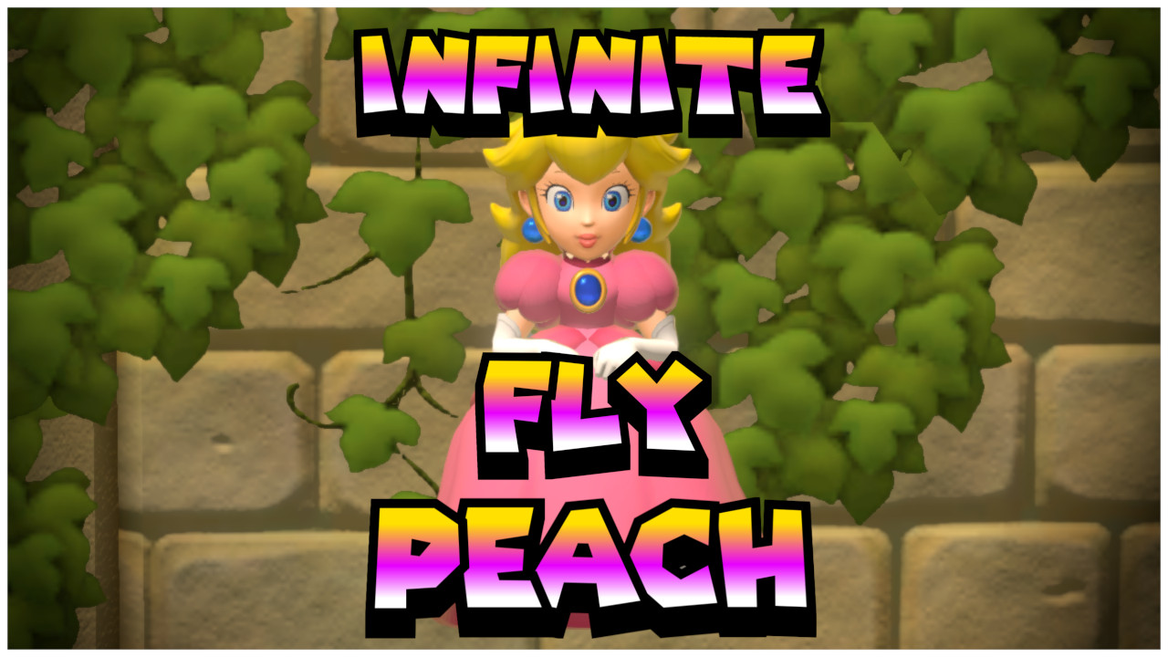 Infinete Fly Peach Mod for Super Mario 3D World + Bowser's Fury | SM3DW ...