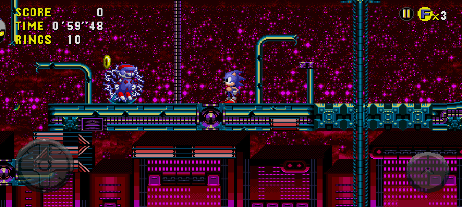 Robo-Somari over Metal Sonic Mod for Sonic CD (2011) | SCD Mods