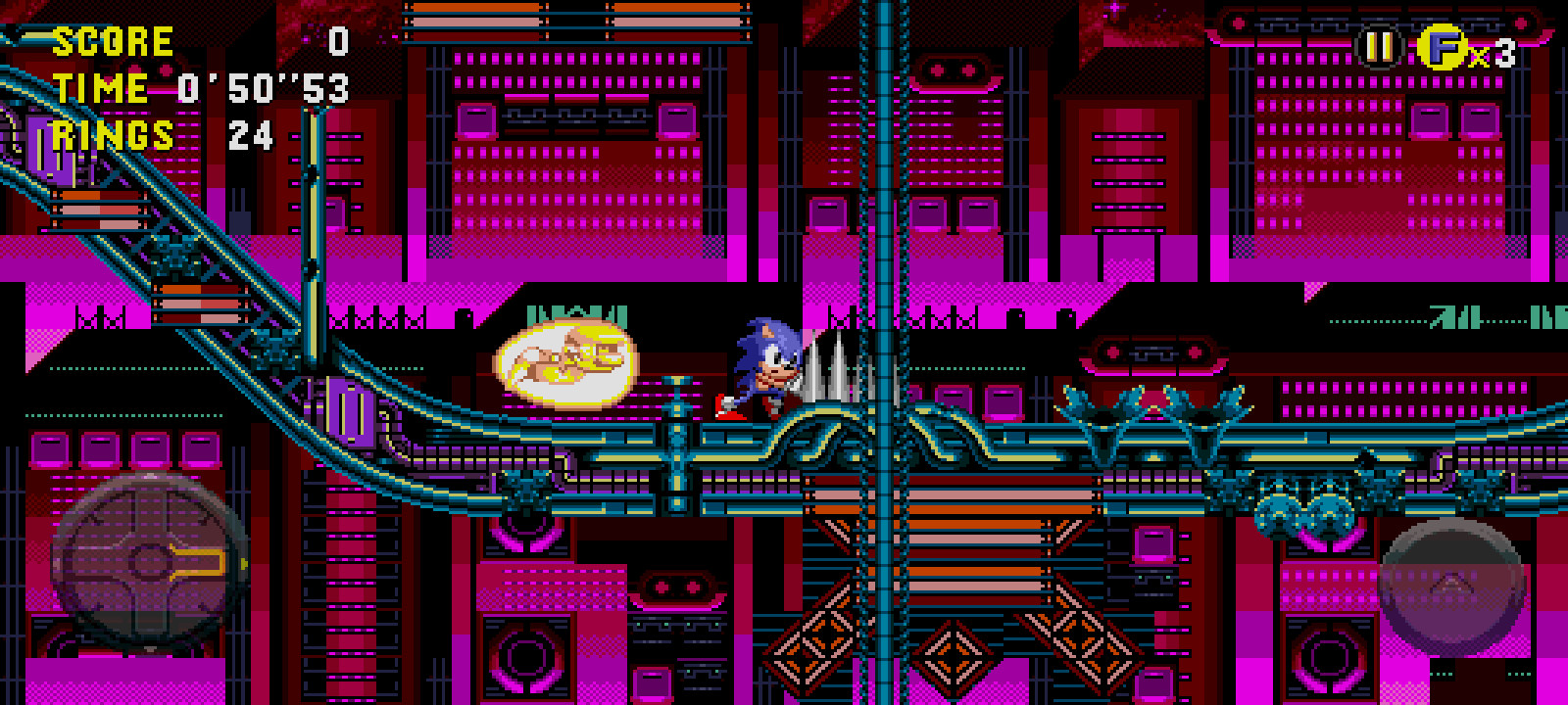 Robo-Somari over Metal Sonic Mod for Sonic CD (2011) | SCD Mods