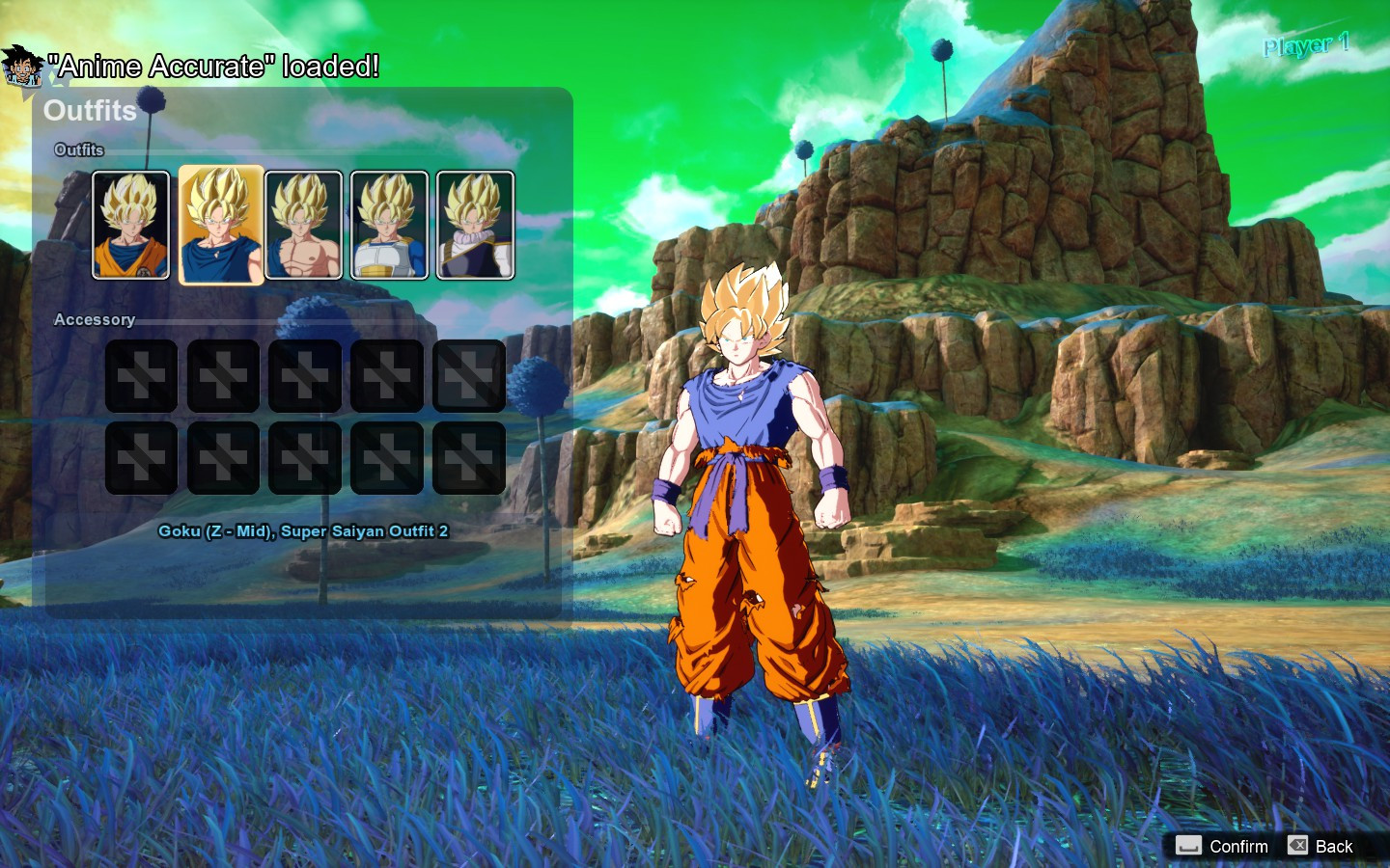90s (Namek Goku) Mod for Dragon Ball: Sparking! ZERO | DBSZ Mods