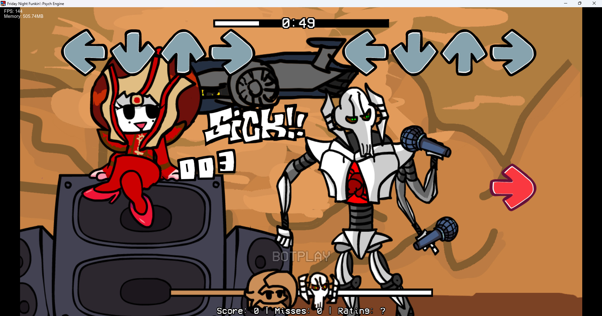 Playable Battle Droid and General Grievous Mod for Friday Night Funkin ...