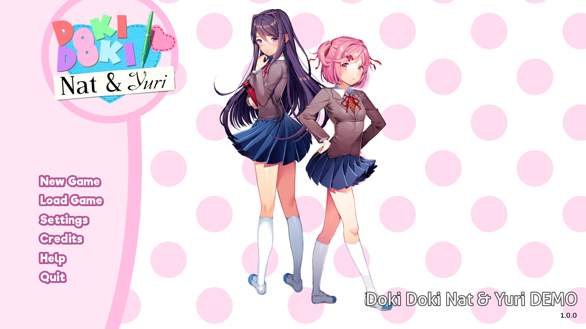 Doki Doki Nat & Yuri DEMO Mod for Doki Doki Literature Club | DDLC Mods