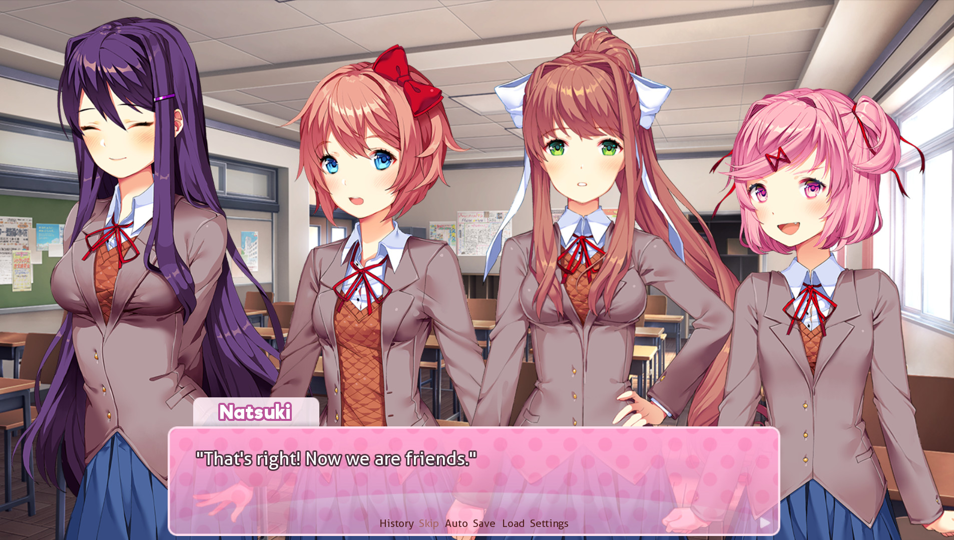 Doki Doki Nat & Yuri DEMO Mod for Doki Doki Literature Club | DDLC Mods