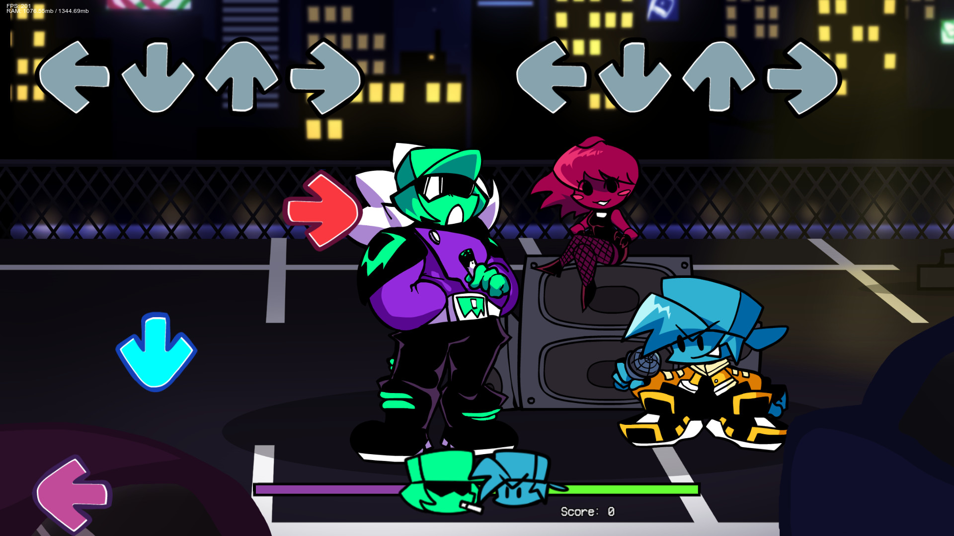 Smoke 'Em Out Struggle V-Slice Port Mod for Friday Night Funkin' | FNF Mods