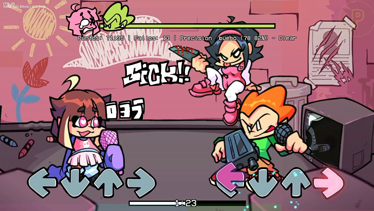 QT: Rewired P-Slice Port Mod for Friday Night Funkin' | FNF Mods