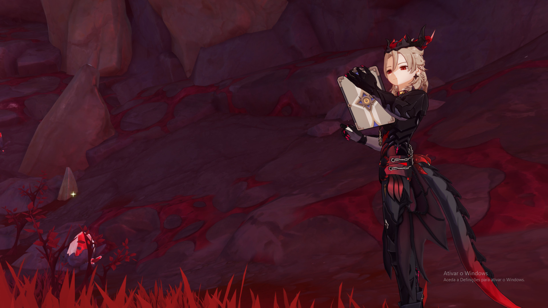 Corrupted Albedo Mod for Genshin Impact | GI Mods