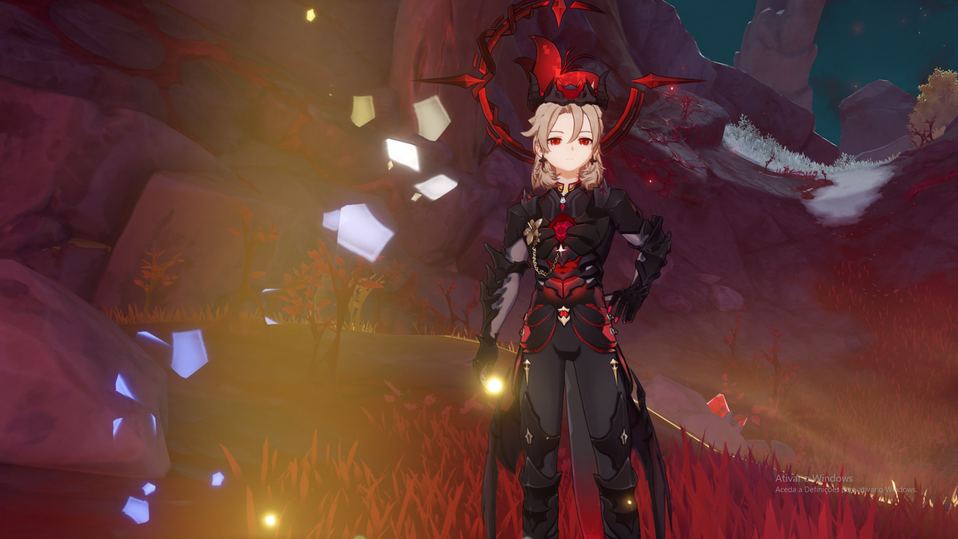 Corrupted Albedo Mod for Genshin Impact | GI Mods