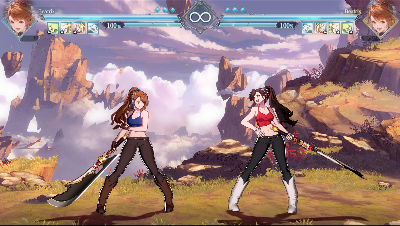 Beatrix Casual Mod for Granblue Fantasy Versus: Rising | GB Rising Mods