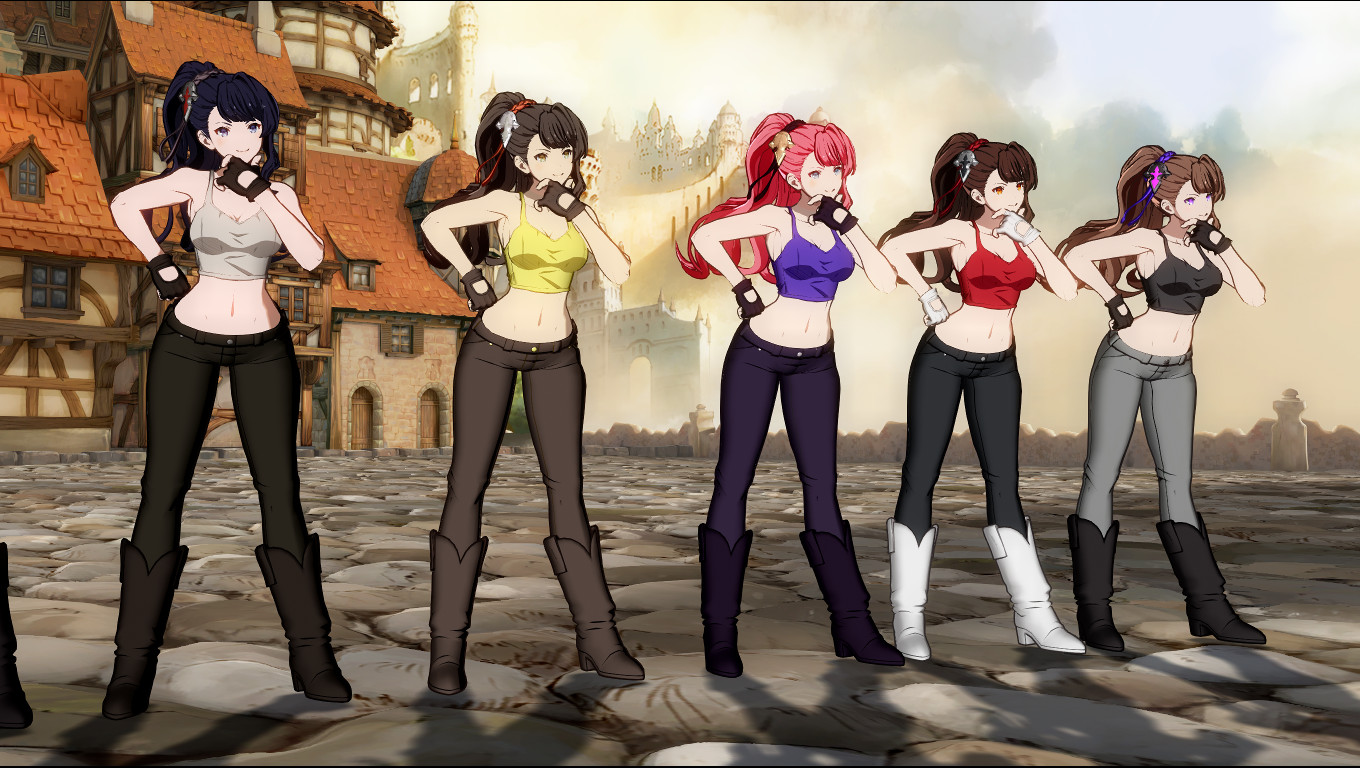 Beatrix Casual Mod for Granblue Fantasy Versus: Rising | GB Rising Mods