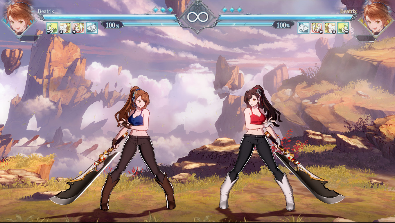 Beatrix Casual Mod for Granblue Fantasy Versus: Rising | GB Rising Mods