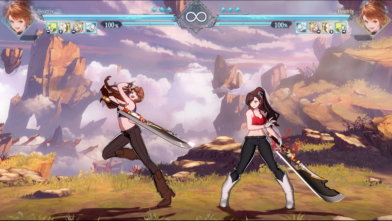 Beatrix Casual Mod for Granblue Fantasy Versus: Rising | GB Rising Mods