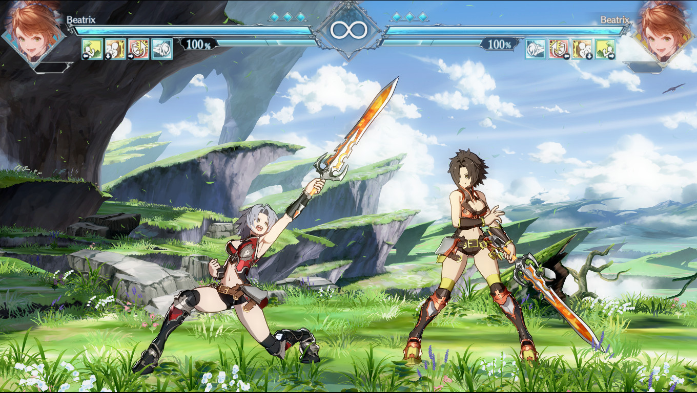 Embrasque Silver Topaz Recolor Mod for Granblue Fantasy Versus: Rising ...