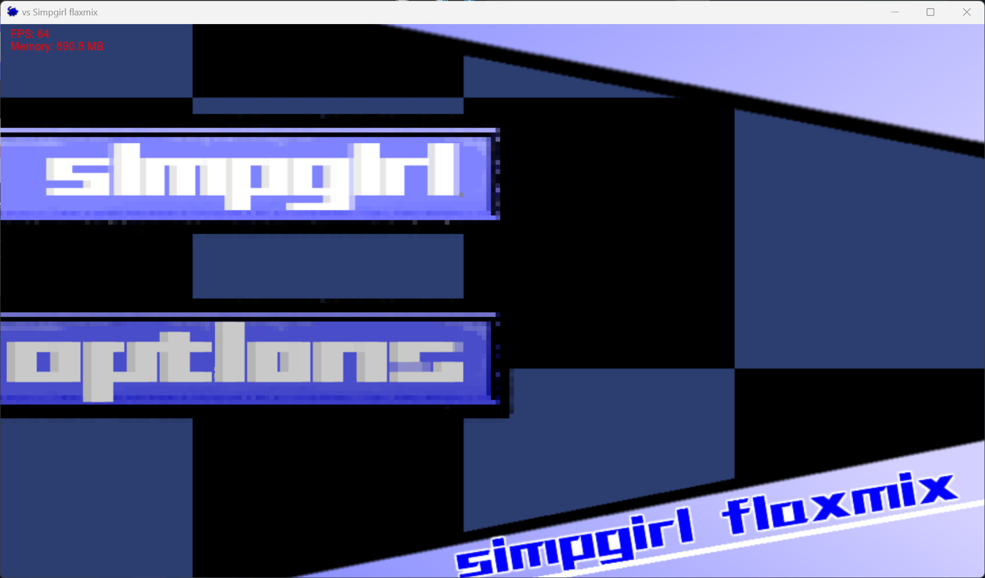 VS SIMPGIRL:flaxmix Mod for Friday Night Funkin' | FNF Mods
