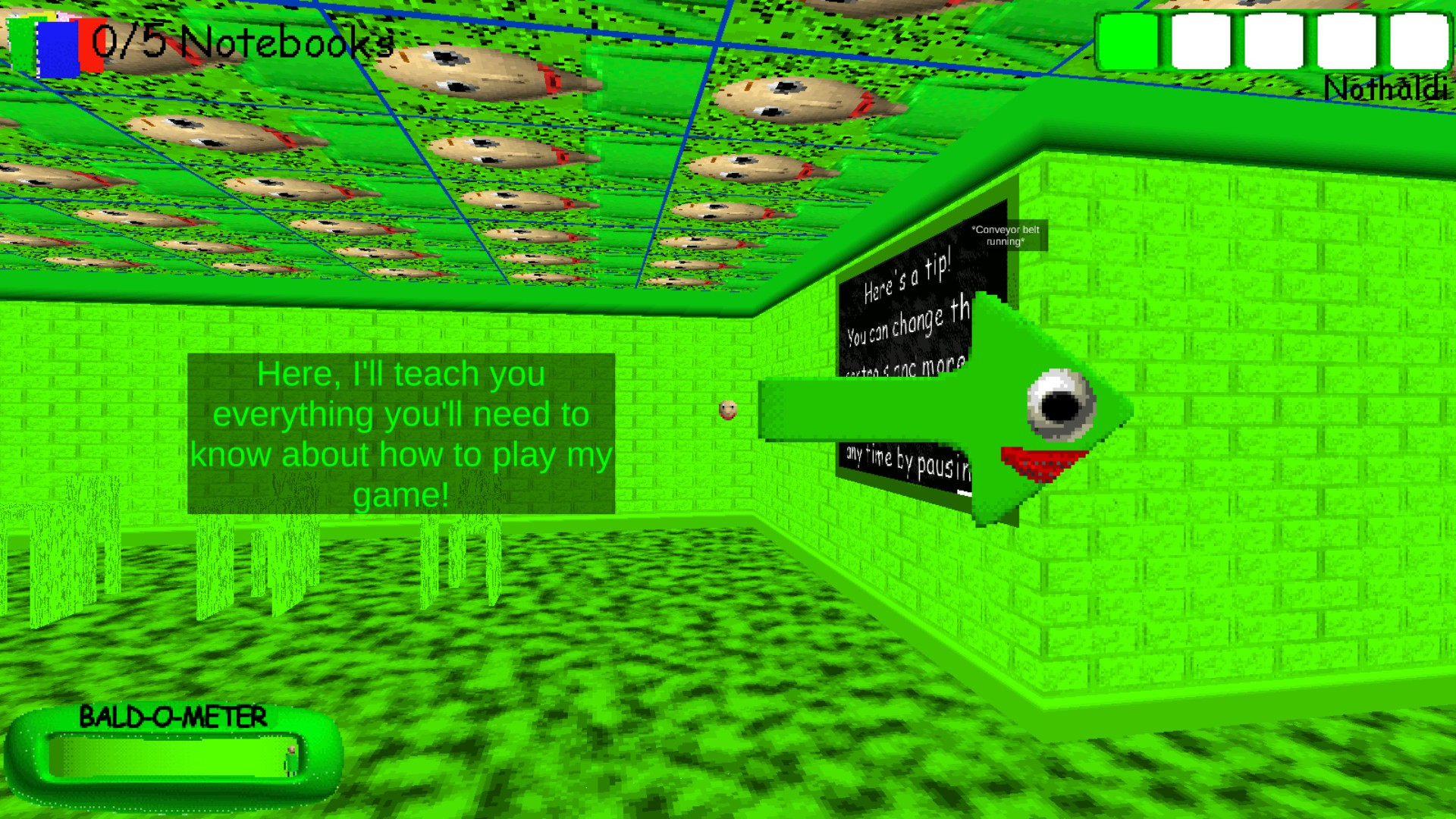 (V0.1.0.X) Baldi Mania Plus (New) Mod for Baldi's Basics | Baldi Mods