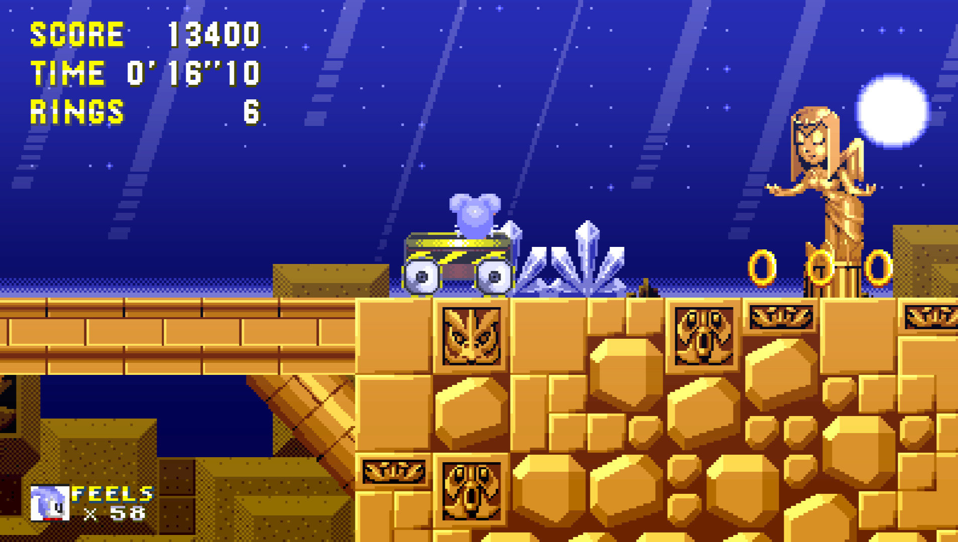 My little change of Labyrinth Zone Remake Mod for Sonic 3 A.I.R. | S3AIR Mods