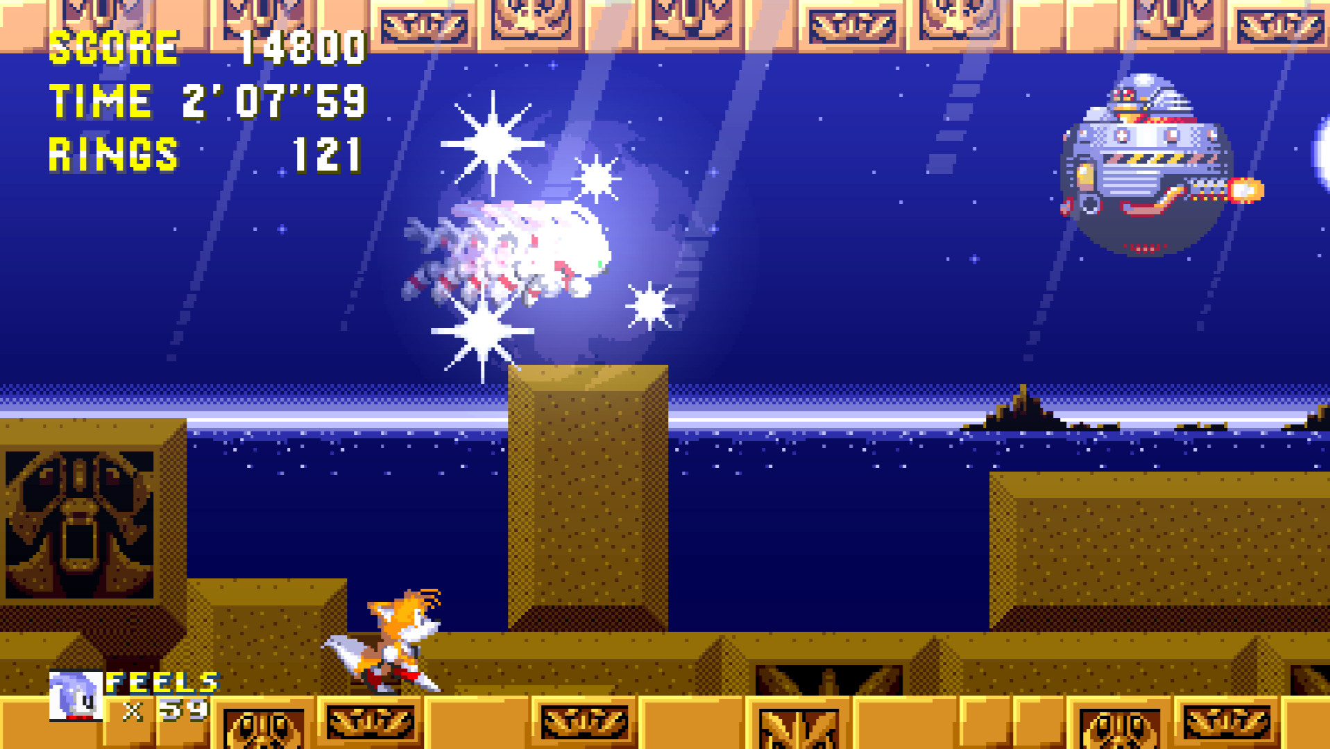 My little change of Labyrinth Zone Remake Mod for Sonic 3 A.I.R ...