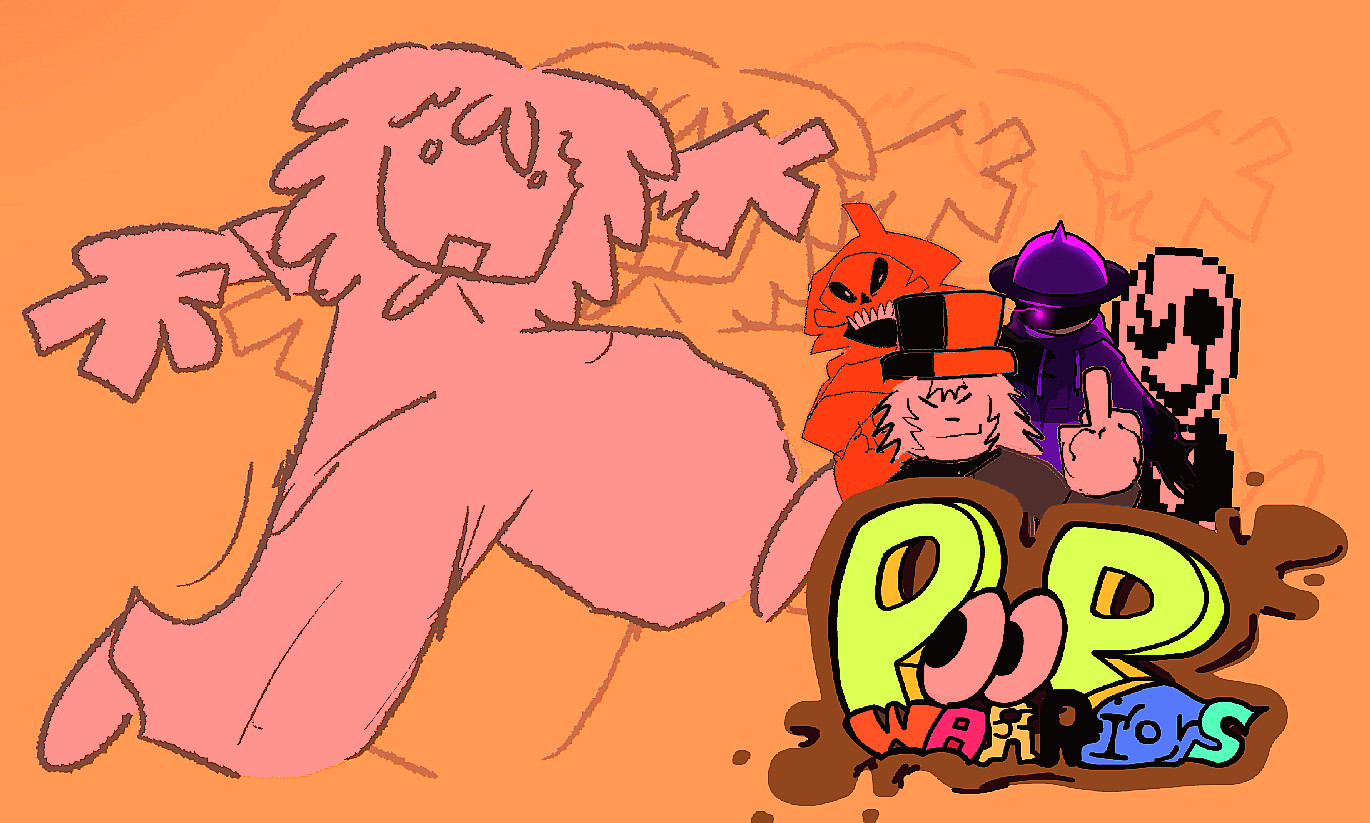 [SENSITIVE CONTENT] POOP WARRIORS Mod for Friday Night Funkin' | FNF Mods