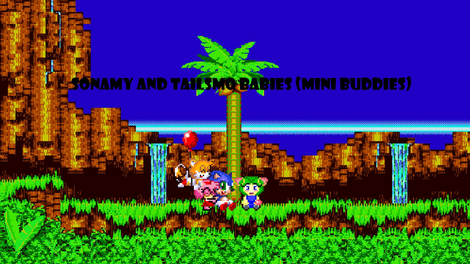 Sonamy And Tailsmo Babies (Mini Buddies) Mod for Sonic 3 A.I.R. | S3AIR Mods