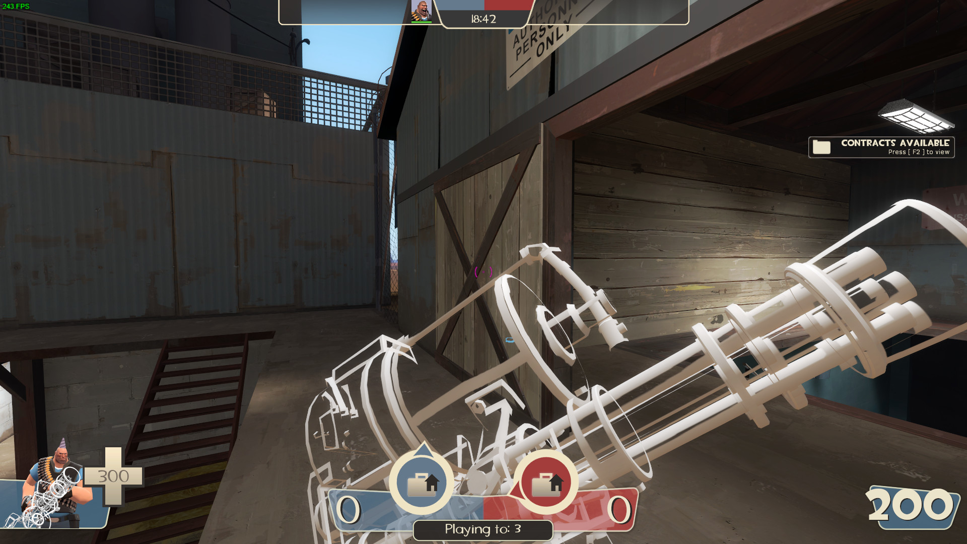 Hand drawn minigun Mod for Team Fortress 2 | TF2 Mods