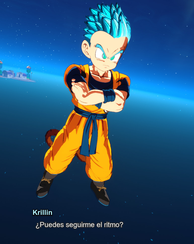Krillin Saiyan God