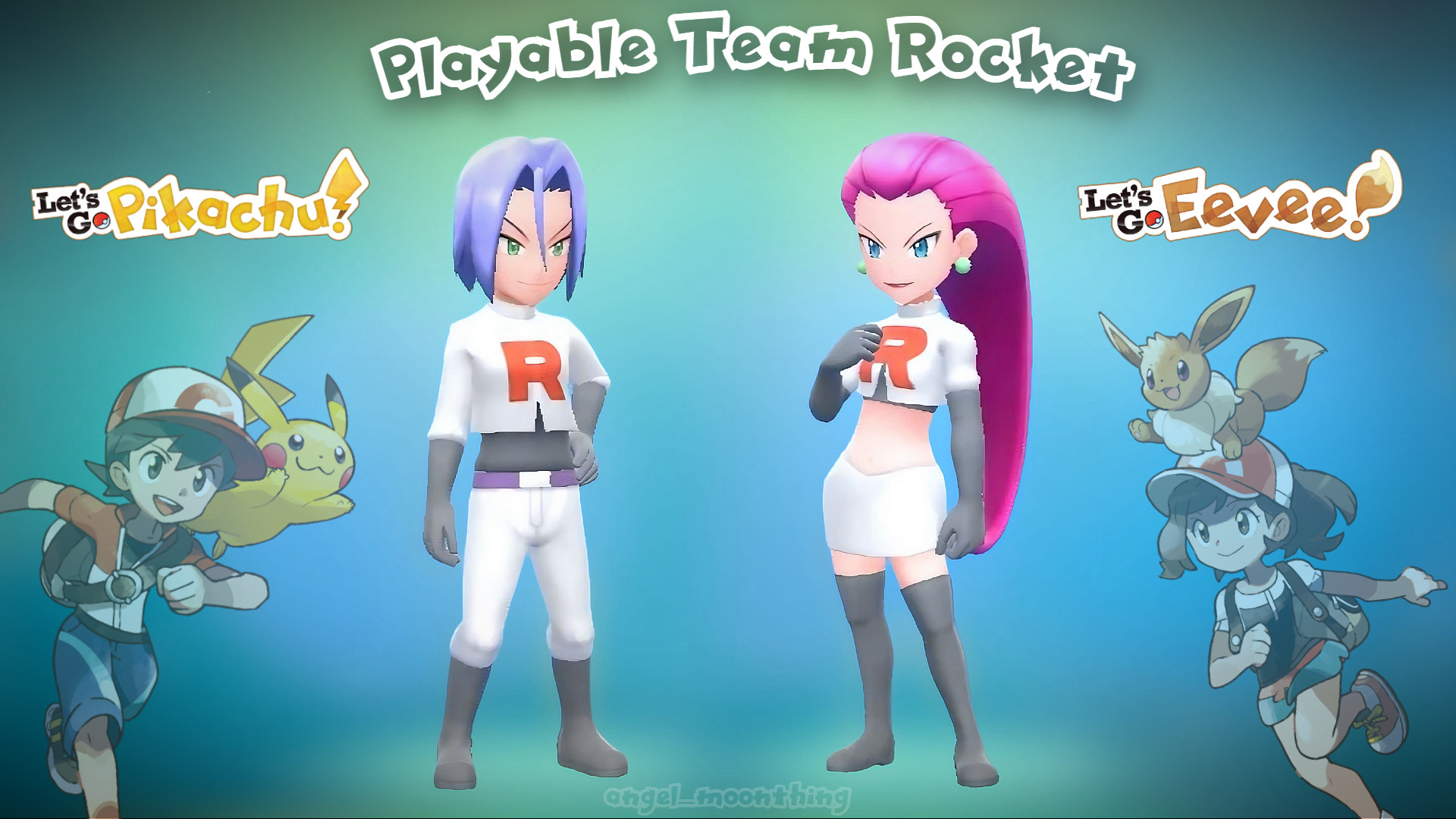 Playable Team Rocket Mod for Pokémon Let's Go! | LGPE Mods
