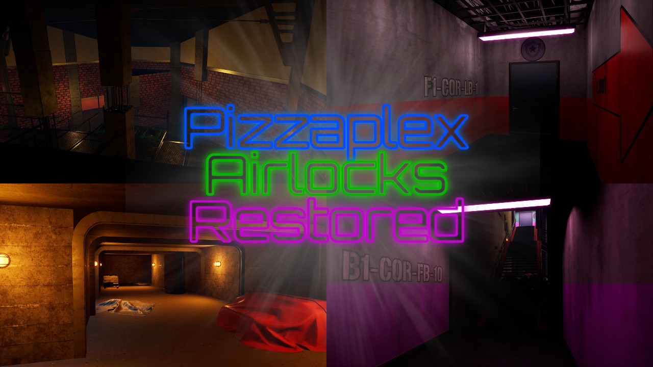 Pizzaplex Airlocks Restored Mod for Five Nights at Freddy's Security ...