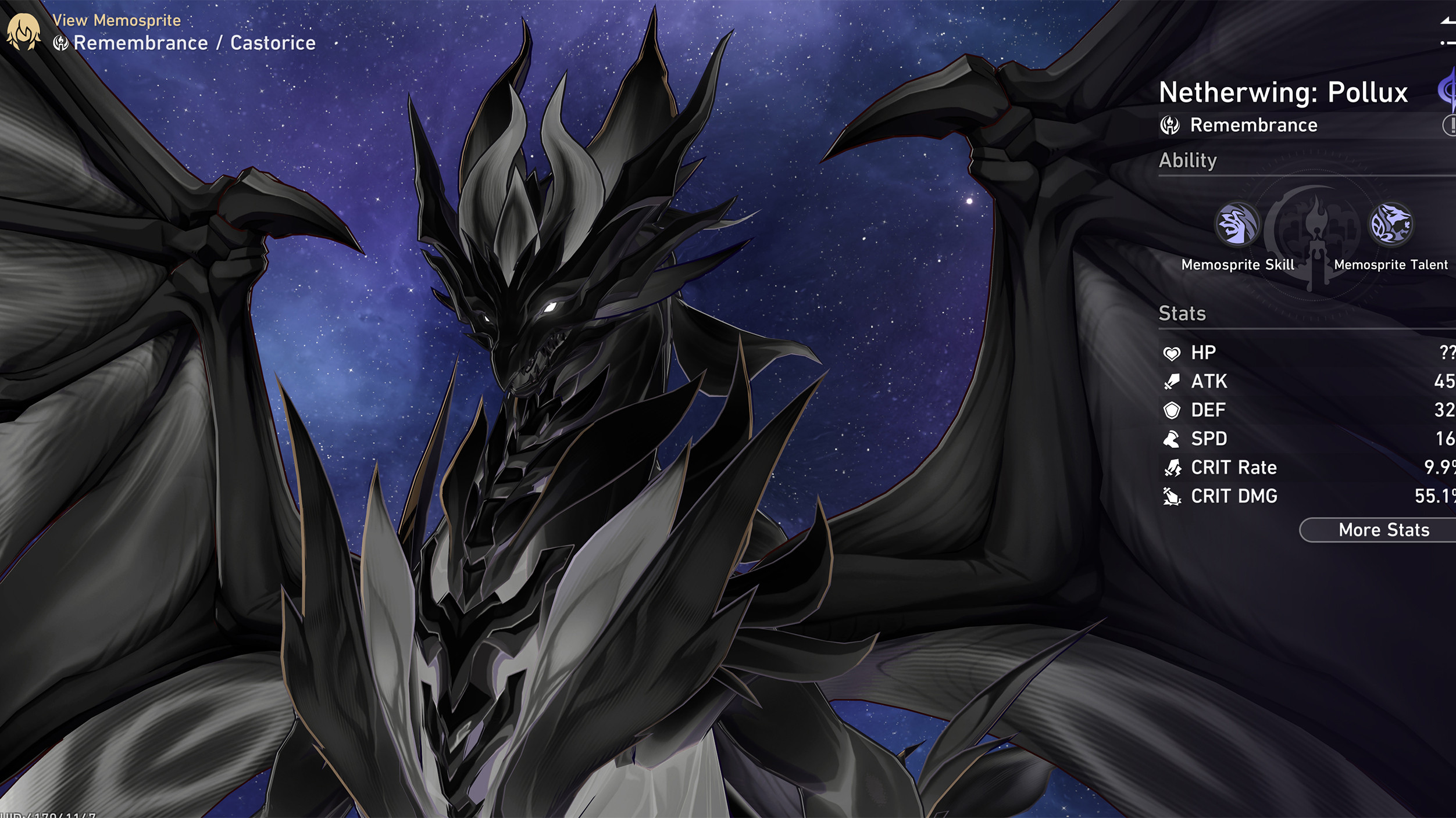 Dark Castorice w/Accessories Mod for Honkai Star Rail | HSR Mods