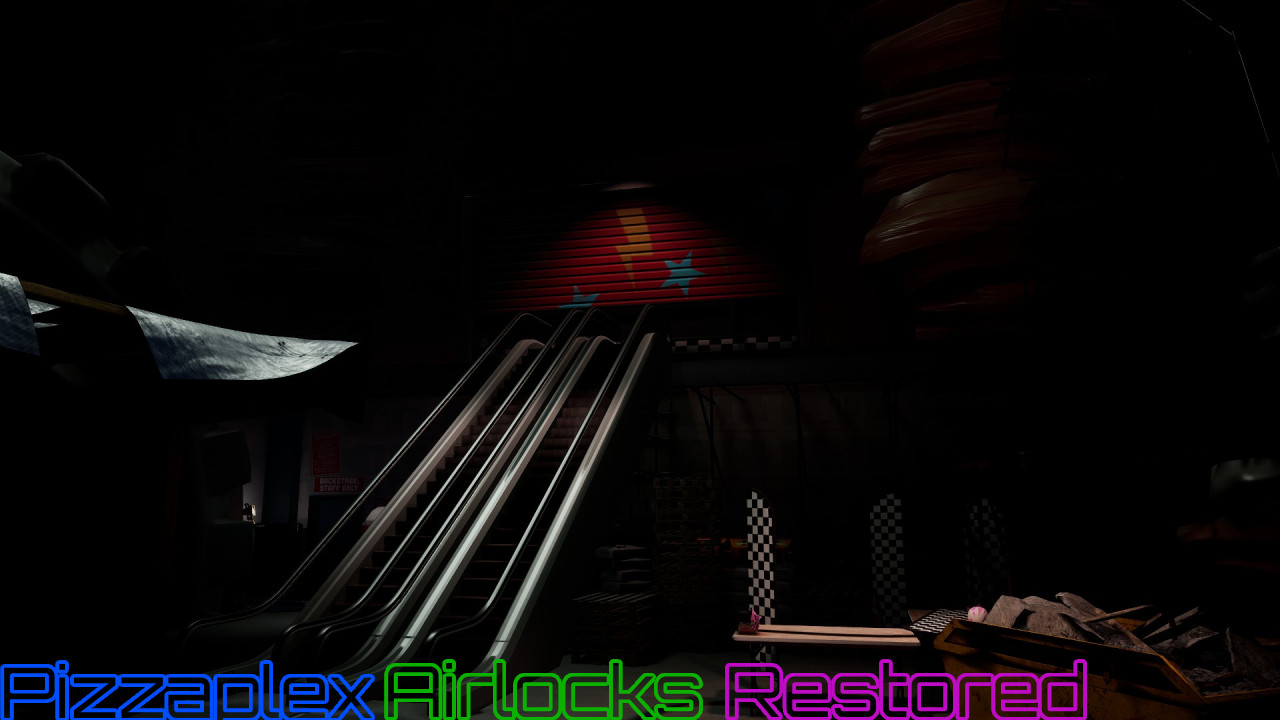 Pizzaplex Airlocks Restored Mod for Five Nights at Freddy's Security ...