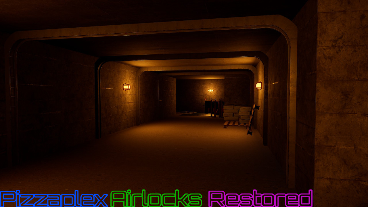 Pizzaplex Airlocks Restored Mod for Five Nights at Freddy's Security ...