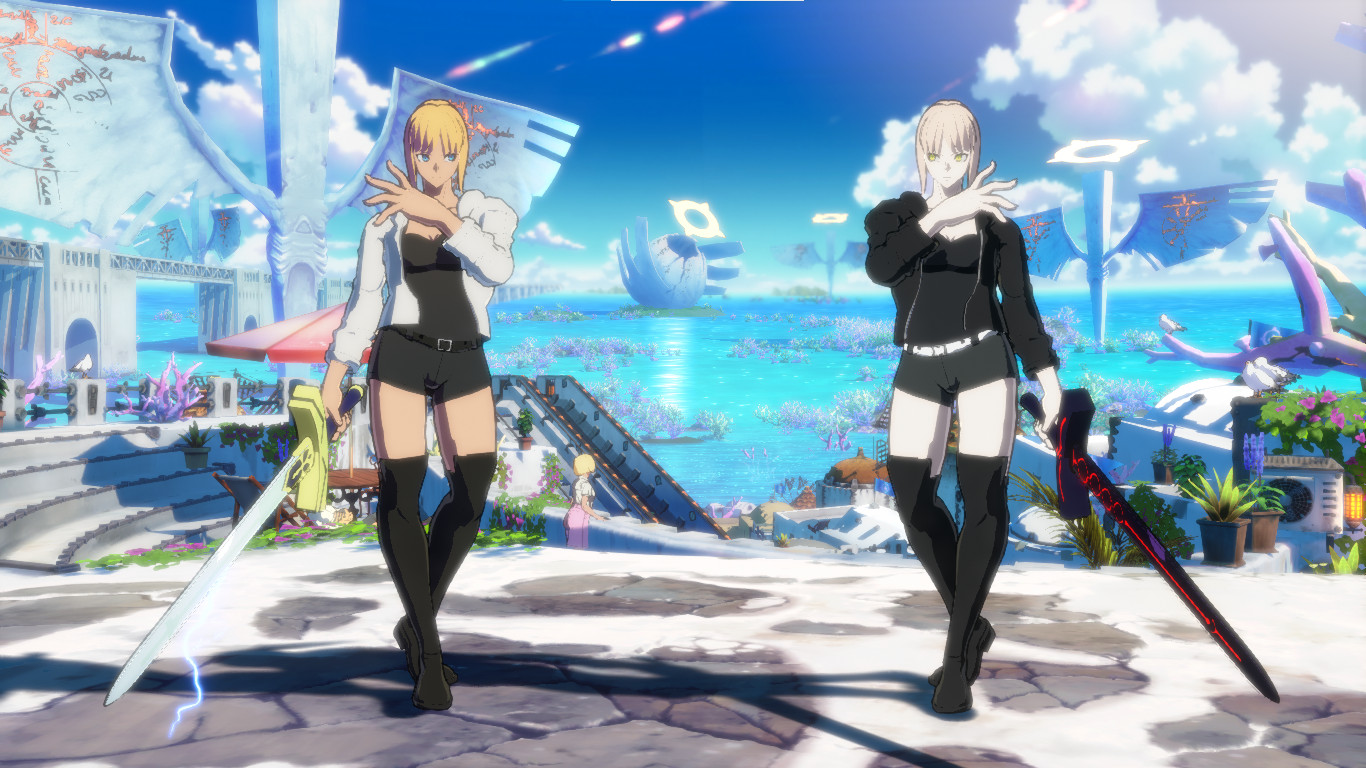 Saber Alter - Casual Outfit (over Ky) Mod for GUILTY GEAR -STRIVE ...