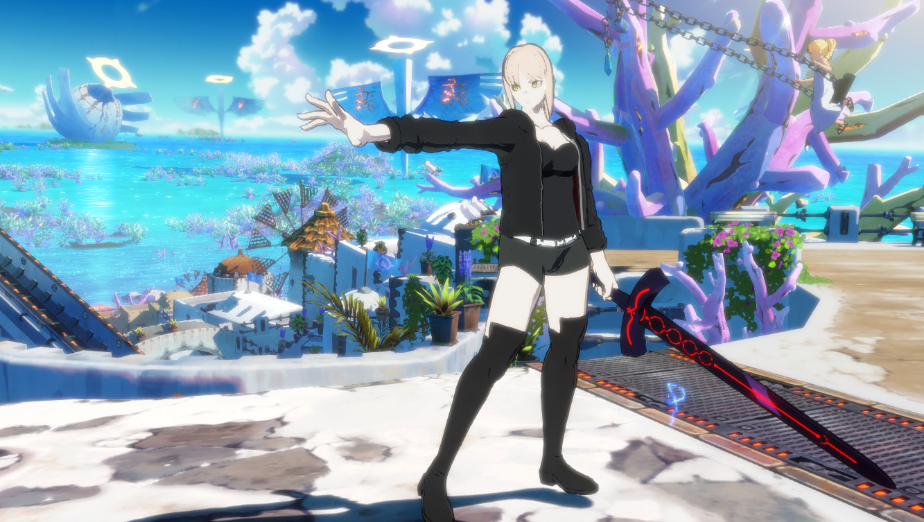 Saber Alter - Casual Outfit (over Ky) Mod for GUILTY GEAR -STRIVE ...