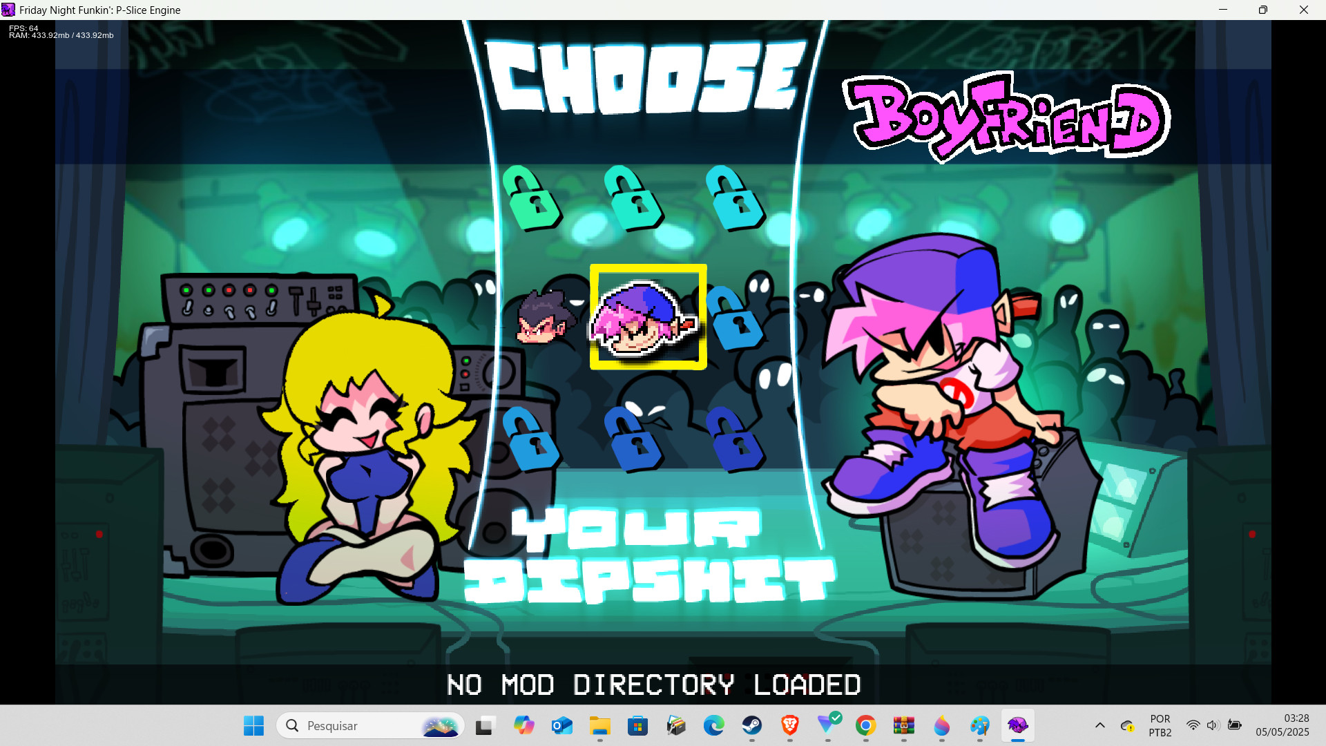 B Side P-Slice Engine Port Mod for Friday Night Funkin' | FNF Mods