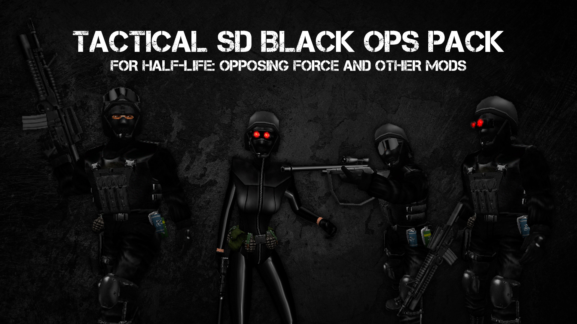 Tactical SD Black Ops Mod for Half-Life: Opposing Force | HL:OF Mods