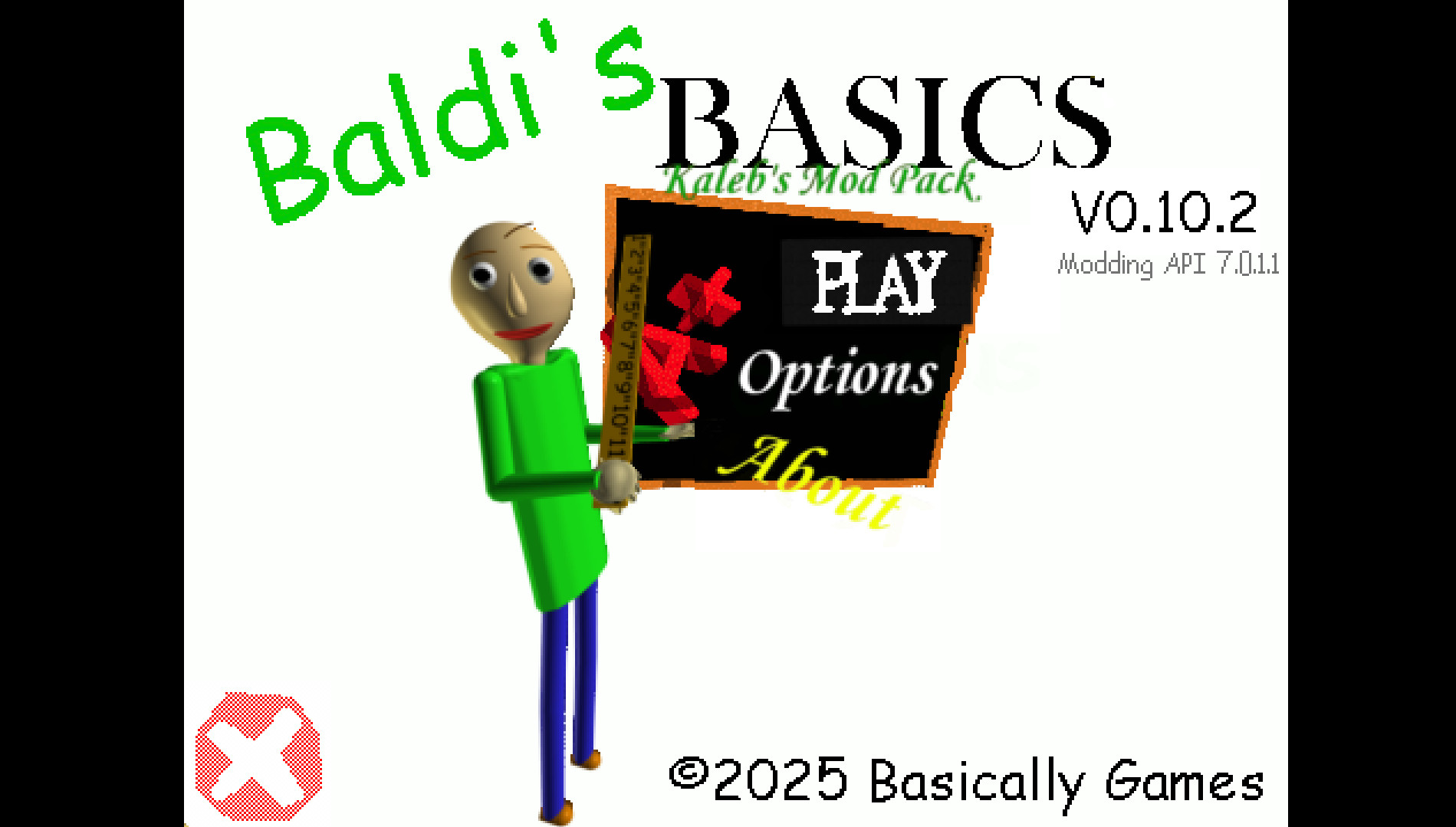 (0.10.X) Baldi's Basics Kaleb Mod Pack Mod for Baldi's Basics | Baldi Mods