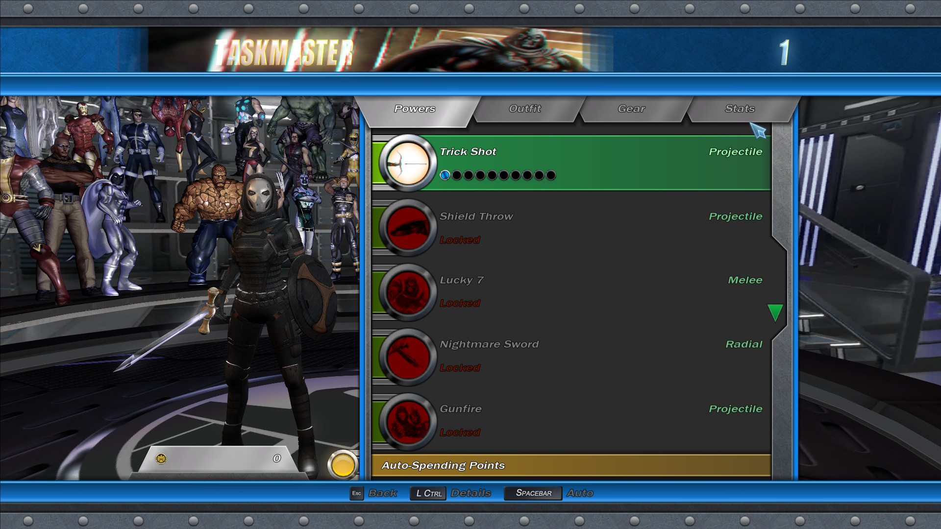 Taskmaster - Thunderbolts* Mod for Marvel: Ultimate Alliance | MUA Mods