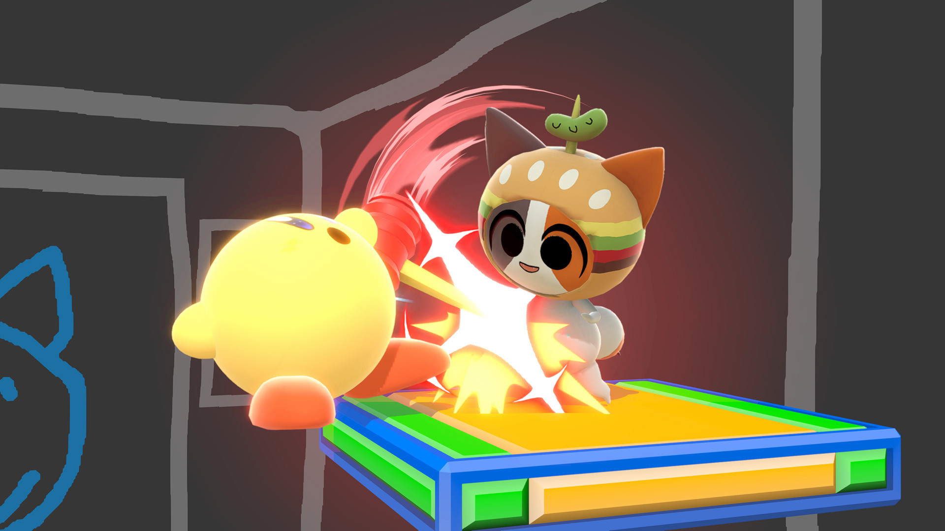 Cheezborger [Chikn Nuggit] Mod for Super Smash Bros. Ultimate | SSBU Mods
