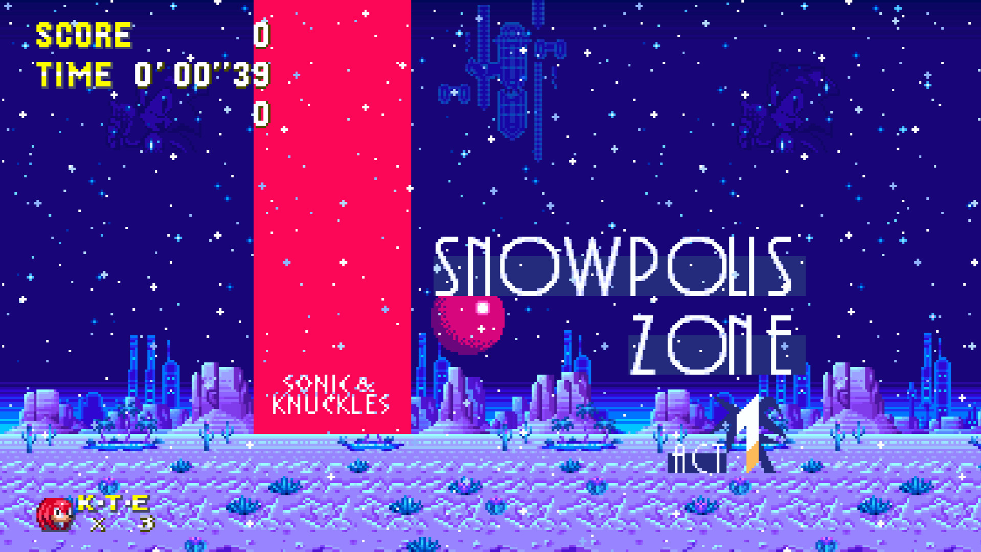 Cold Edition Title Cards Mod for Sonic 3 A.I.R. | S3AIR Mods