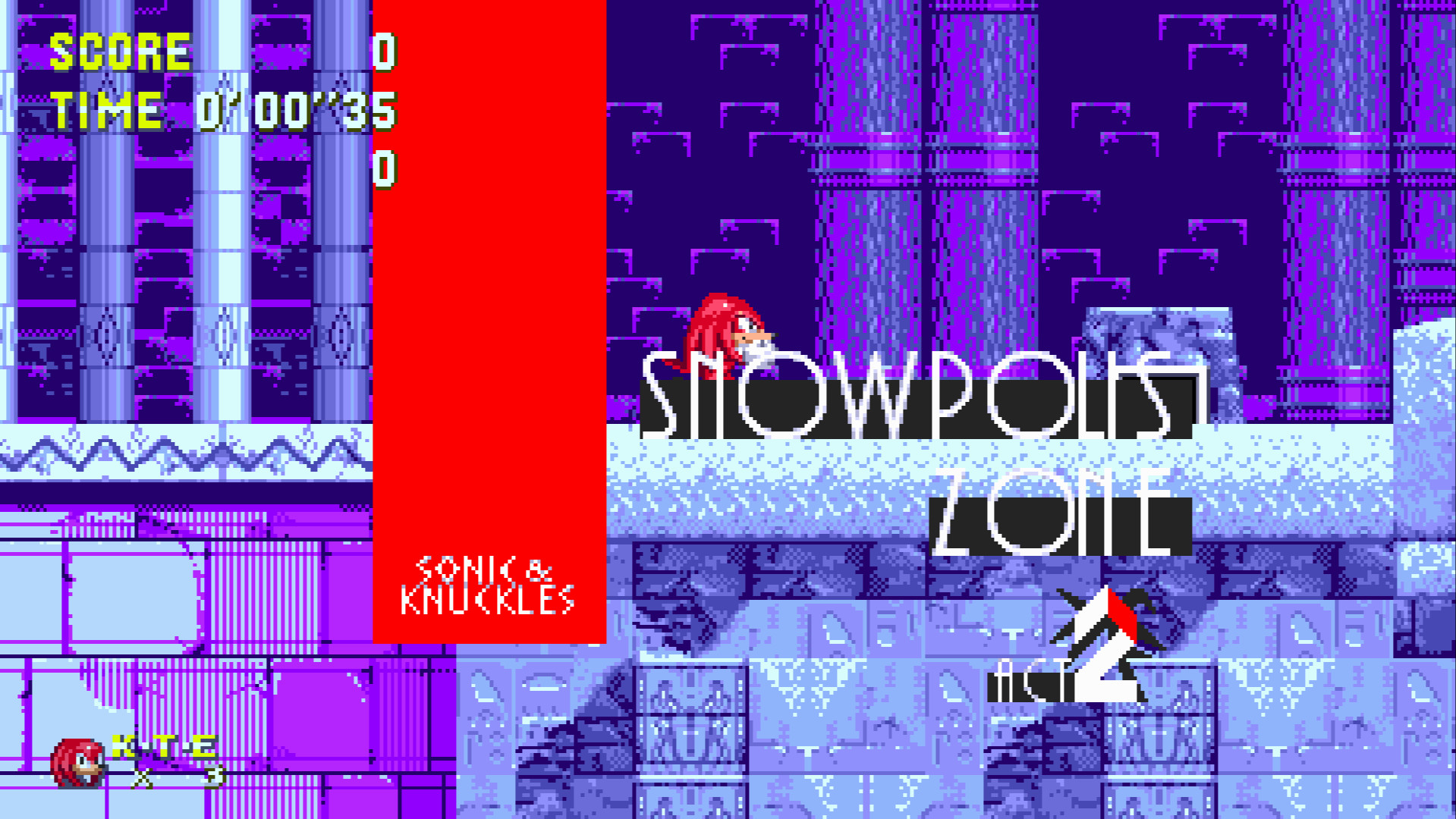 Cold Edition Title Cards Mod for Sonic 3 A.I.R. | S3AIR Mods