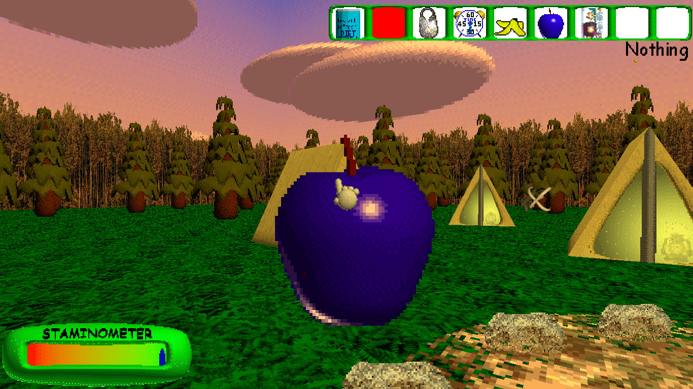 Blue Apple Mod for Baldi's Basics | Baldi Mods