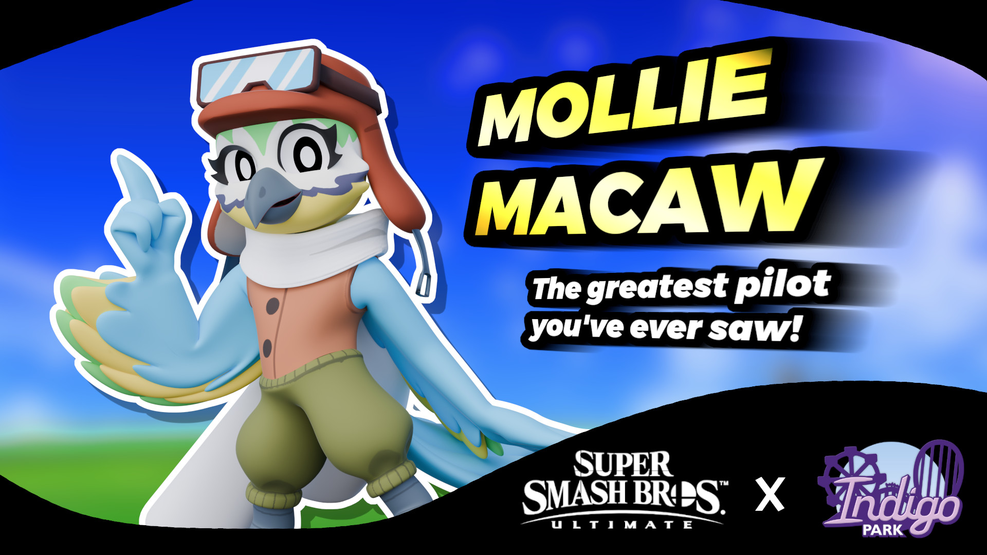 Mollie Macaw Mod for Super Smash Bros. Ultimate | SSBU Mods