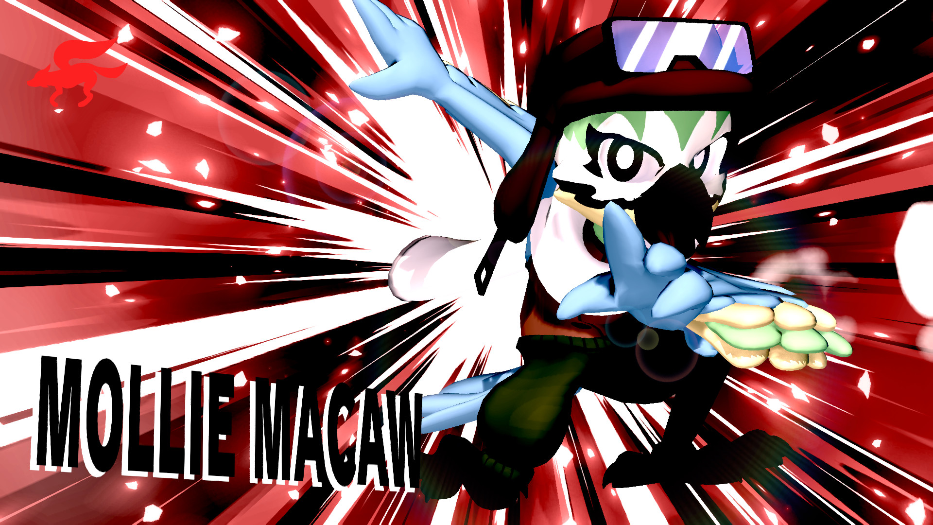 Mollie Macaw Mod for Super Smash Bros. Ultimate | SSBU Mods